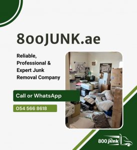 800 Junk: Take My Junk & Junk Removal Dubai by 800 Junk Dubai