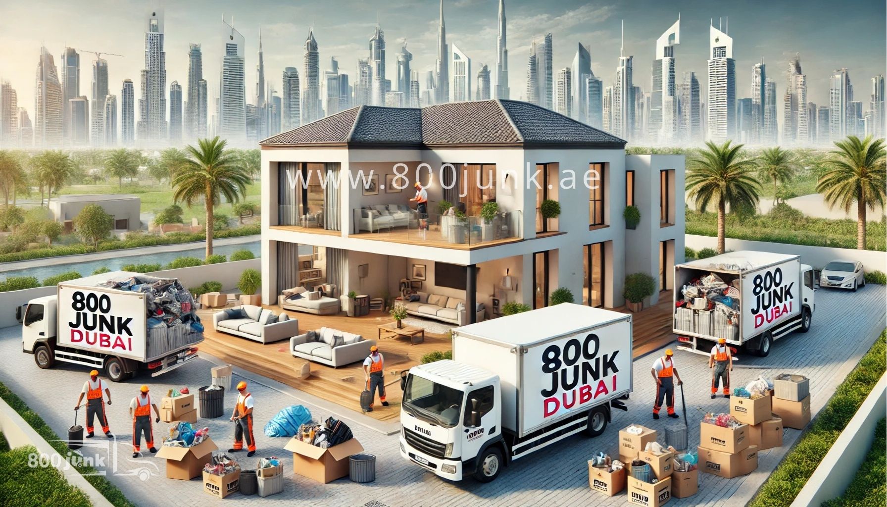 Boost Your Home’s Value in Dubai: The Power of Junk Removal - 800 Junk