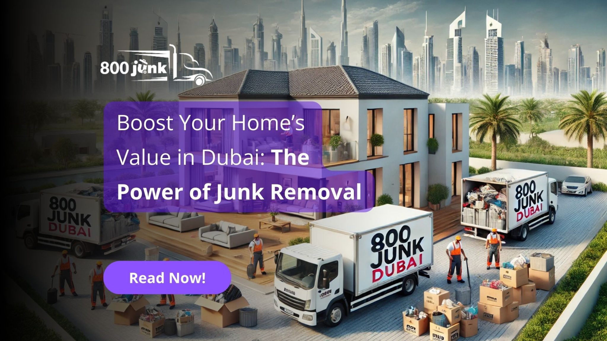 800 Junk: No.1 & Best Take My Junk Dubai & Junk Removal Dubai
